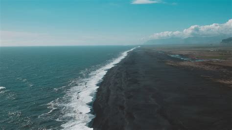 自然 水 海滩 冰岛 黑沙 大海 电脑壁纸 4k壁纸壁纸下载 壁纸汇