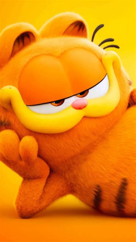 加菲猫（the Garfield Movie） 4k 电脑壁纸 手机壁纸 哔哩哔哩