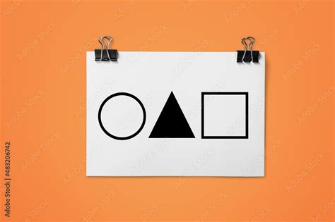 Foto De Stock Squid Game Invitation Card In An Envelope On A Desk Adobe Stock