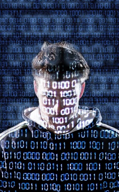 Binary Code With The Words You Have Been Hacked Stock Photo Image Of Communication Electronic