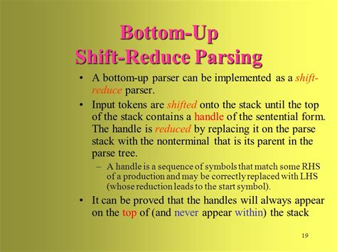 Lr Parsing Techniques Bottom Up Parsing Ppt Download