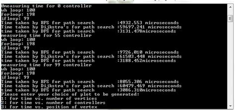 C Why Does Bfs Gives Different Running Time For Different Node