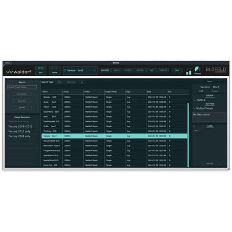 Waldorf Blofeld Plugin Thomann Uk