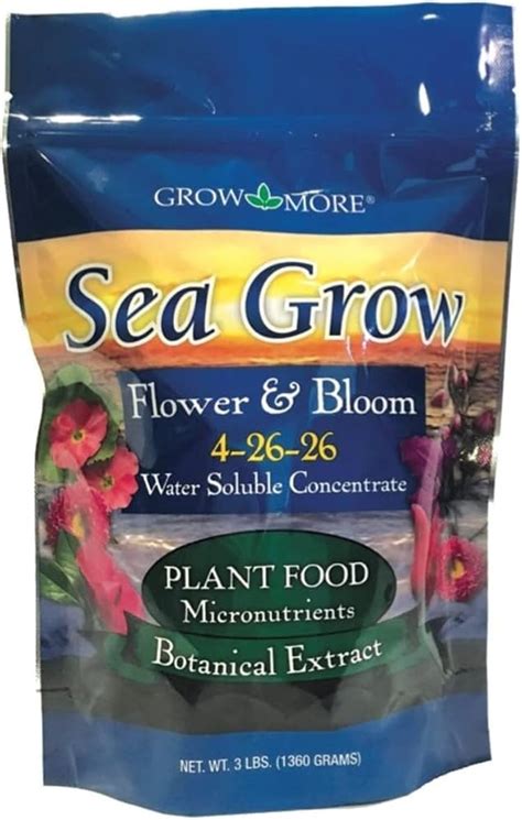 Grow More Sea Grow 4 26 26 Fertilizer With Seaweed Grow More Sea Grow 4