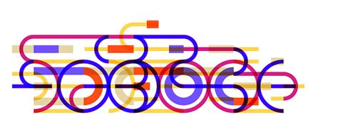 추상 원 및 라인 벡터 배경 기하학적 조성 그리기 기술 계획 루프 원형 디지털 구성 가리키기에 대한 스톡 벡터 아트 및 기타 이미지 가리키기 계획 곡선 Istock