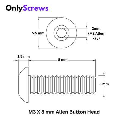 Button Head Onlyscrews