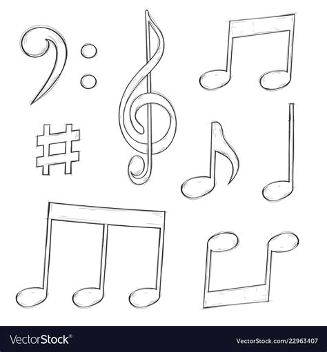 Drawings Of Music Symbols