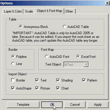 Import Excel Tables To AutoCAD Or Microstation Geofumed GIS CAD BIM Resources