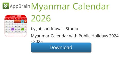 Myanmar Calendar 2026 Free Apk Download For Android
