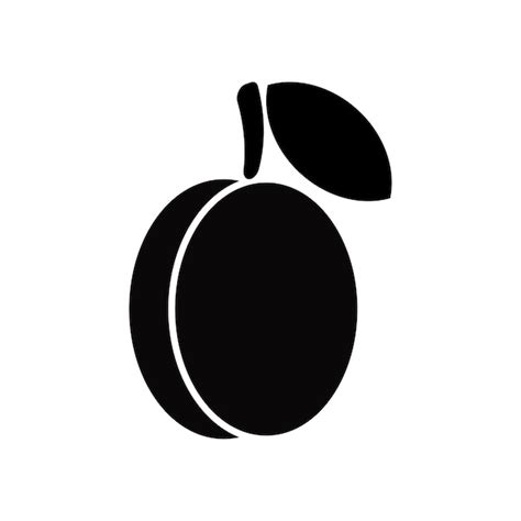 Premium Vector Plum Vector Icon