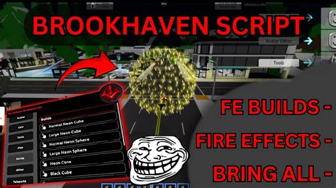 Newest Brookhaven Script Fe Builds Fire Effects Pastebin 2024
