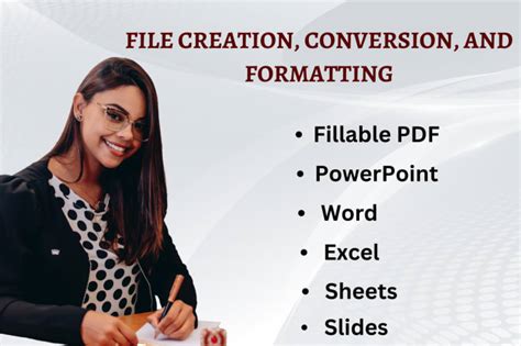 Create Convert And Format Documents By Datathish Fiverr