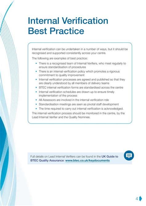 btec centre guide to internal verification pdf educational