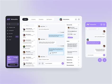 chatbot 🤖 web ui by aliona mosiienko on dribbble