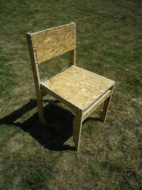 Diy Osb Table Chairs On Behance