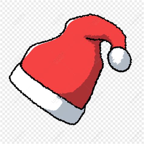 귀여운 일러스트 만화 산타 모자창의성크리스마스겨울 Png 일러스트 무료 다운로드 Lovepik