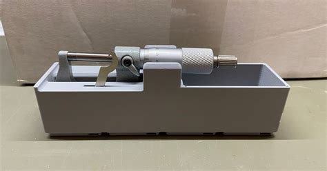 Gridfinity Refined Micrometer Stand By Pdreker Download Free Stl Model