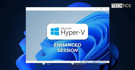 how to enable disable enhanced session mode in hyper v