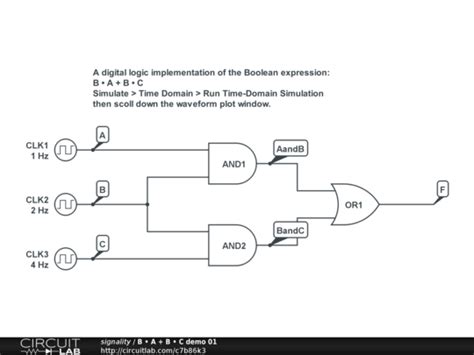 B A B C Demo CircuitLab