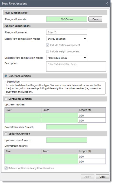 Draw And Assign River Junctions Command Civilgeo Knowledge Base