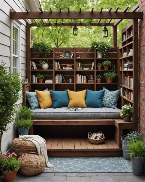 20 Incredible Home Patio Ideas For Book Lovers Toolzview