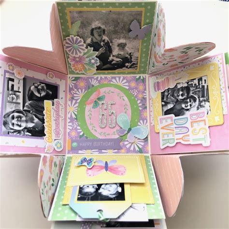 Memory Explosion Box Examples From Friends Paige Taylor Evans