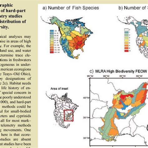 Maps Of The Freshwater Ecoregions Of North America Abell Et Al 2008