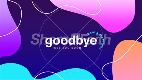 Sharefaith Media Neon Blob Collection Title Graphics Sharefaith Media