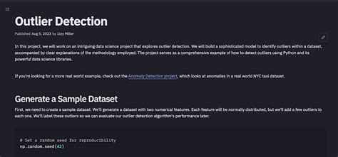 Outlier Detection With Examples Hex
