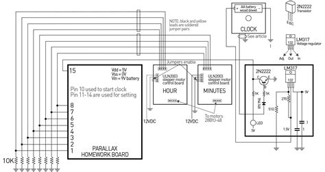 Use Stepper Motors For Unique Analog Style Clocks Make