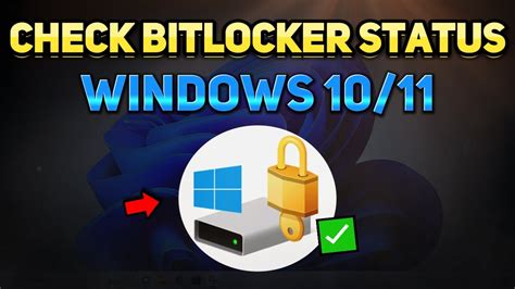 How To Know If Bitlocker Is Enabled Windows 11 Tutorial Youtube