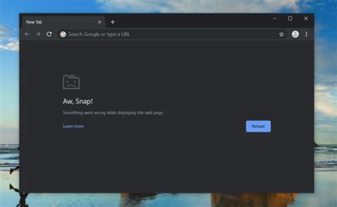 Chrome Canary Crashes On Windows 10 With Aw Snap Error