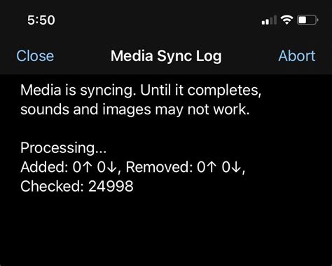 is there a faster way for this media sync to finish on anki mobile r anki