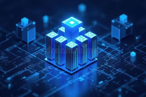 Understanding Data Center Load Balancing And Management Stock Illustration Illustration Of