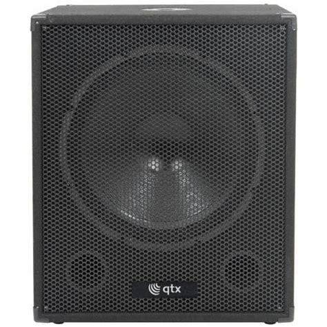 Qtx 15 600w Active Subwoofer Qtx From Inta Audio Uk
