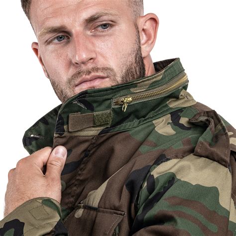 Mil Tec M65 Jacket Woodland Buy Online Military Shop