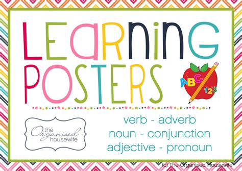 Verb Poster Project