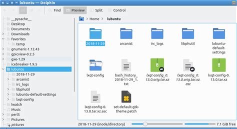 Filemanager Lubuntu 18 10 File Manager How To View Directory Tree Structure Ask Ubuntu