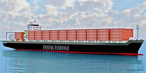 Pasha Hawaii Orders Lng Powered Containerships At Keppel