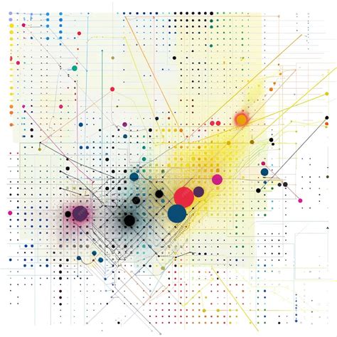 A Parallel Coordinates Plot Showing Relationships Between Multiple Variables In A Dataset
