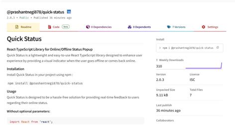 Prashant Negi On Linkedin React Typescript Webdevelopment Firstnpm