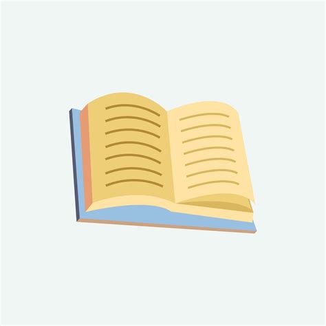 Open Book Vector Realistic Vector Art At Vecteezy