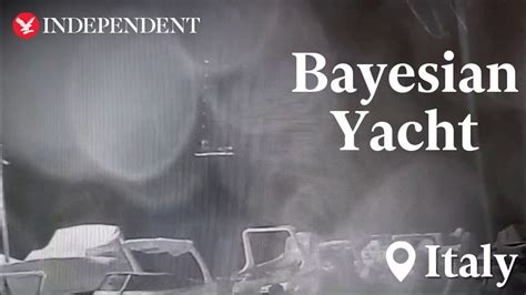 Moment Bayesian Yacht Engulfed By Storm Youtube