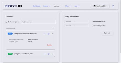 Endpoints Magic Cloud