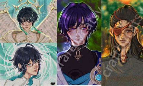 Draw Your Character In My Anime Or Manhwa Art Style By Craftbycatsy