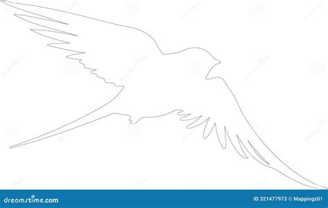 Swift Outline Map Cartoon Vector 323977781