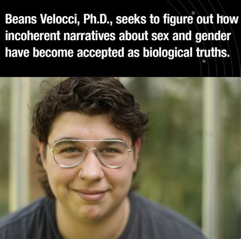 Dr Beans Velocci Will Be Discussing The History Of Sex Categorization