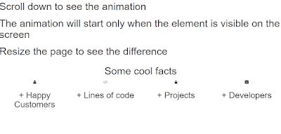 Animated Counter On Scroll Using HTML CSS And JQuery