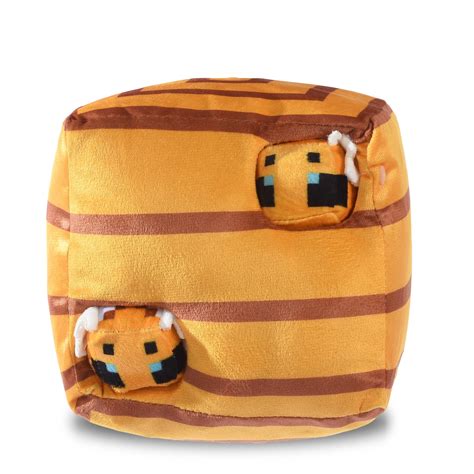 Minecraft Official 6 Bee Nest Burrow Puzzle Dog Toy With Crinkle Sound