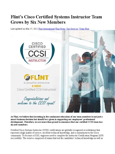 become cisco instructor pdf cisco certifications communication